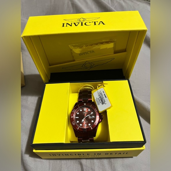 Other | Invicta Red Divers Watch | Poshmark